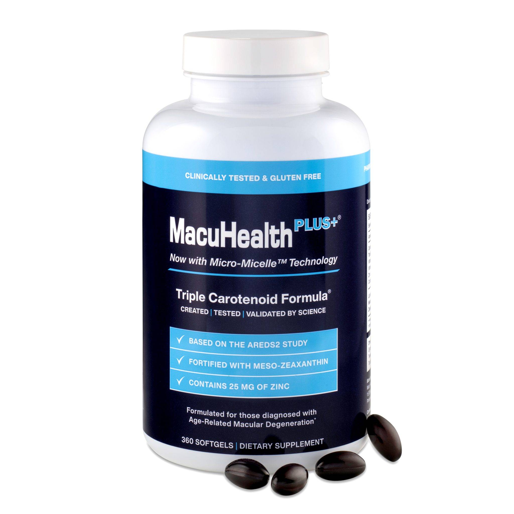 MacuHealth PLUS | Eye Vitamins for Age-Related Macular Degeneration