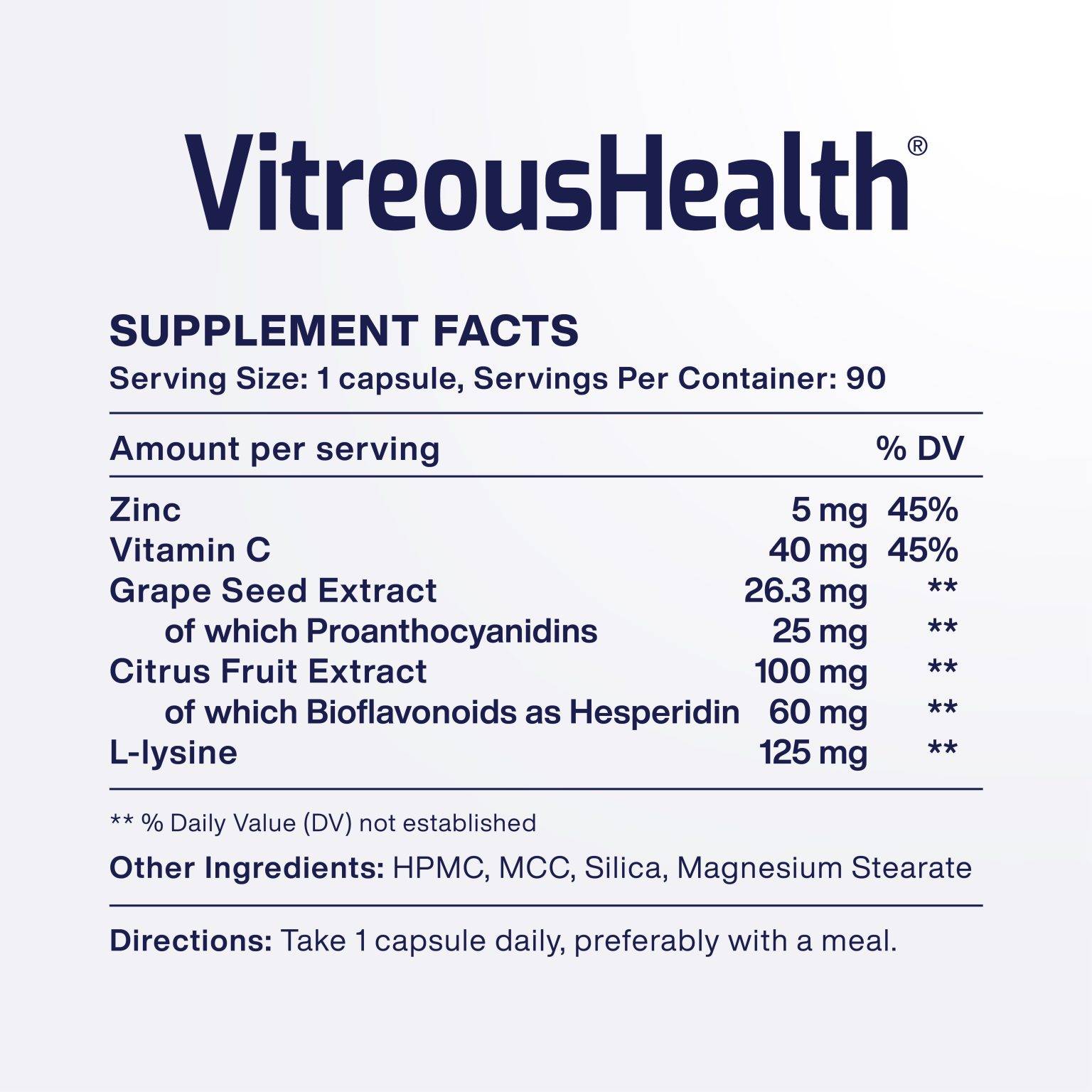 VitreousHealth | Best Supplement for Eye Floaters Formula